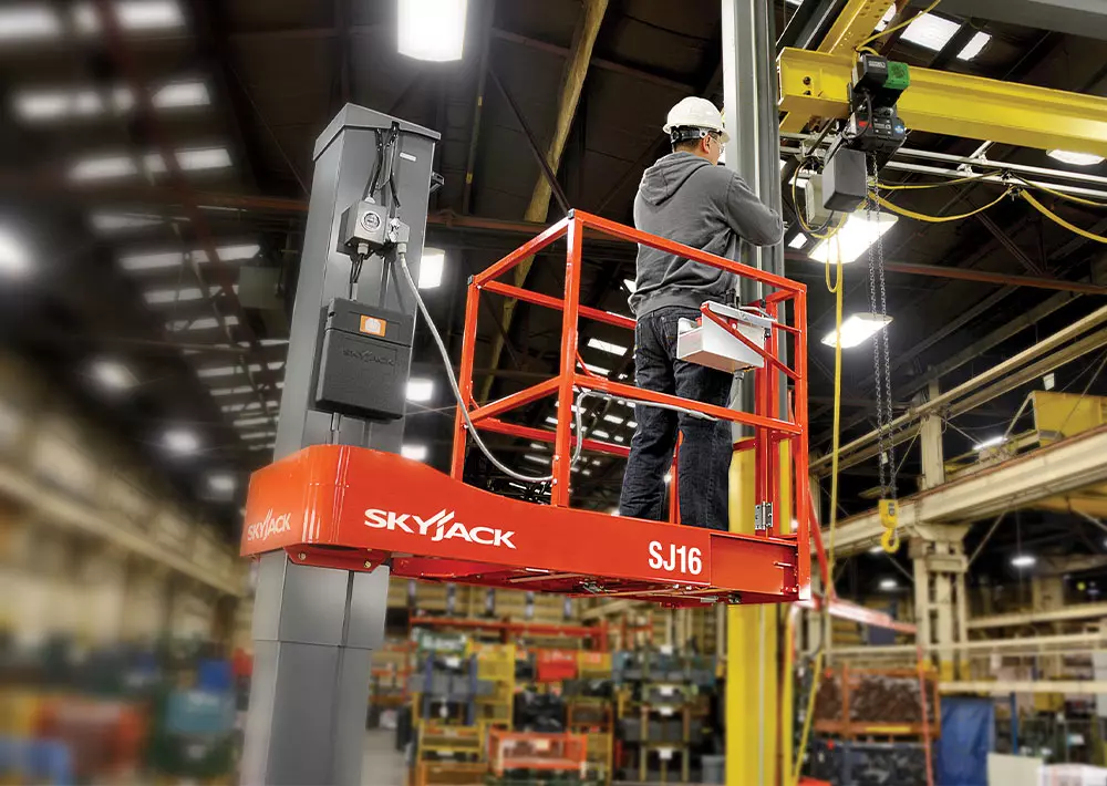 Skyjack SJ20 E Vertical Mast Lift | Fairchild Equipment