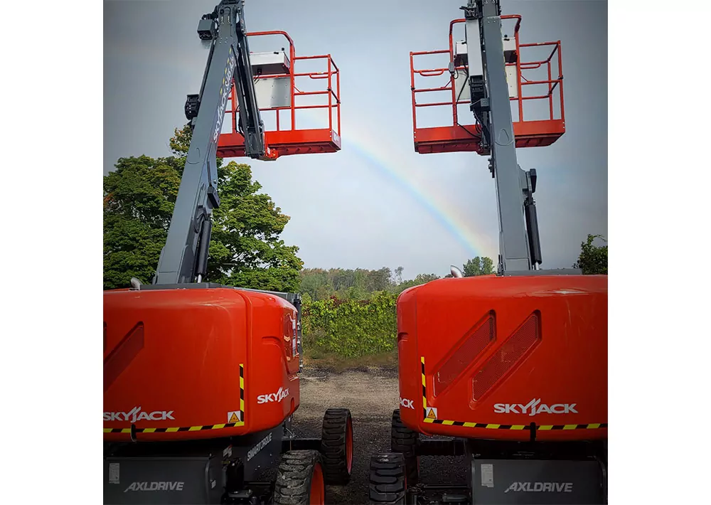 Skyjack SJ45 AJ+ Boom Lift | Fairchild Equipment