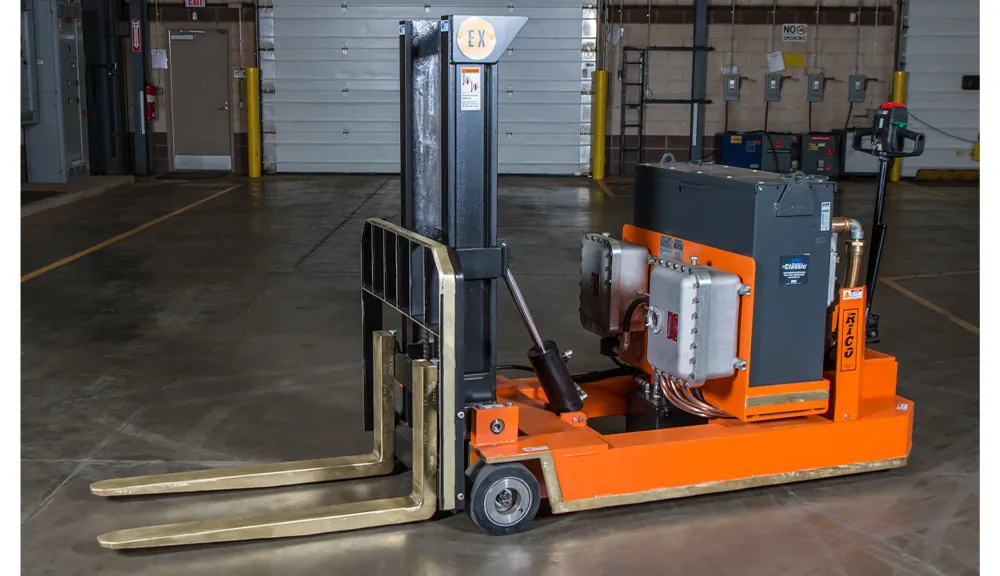 RICO EX Walk Behind Counterbalance Lift Truck | Fairchild Equipment